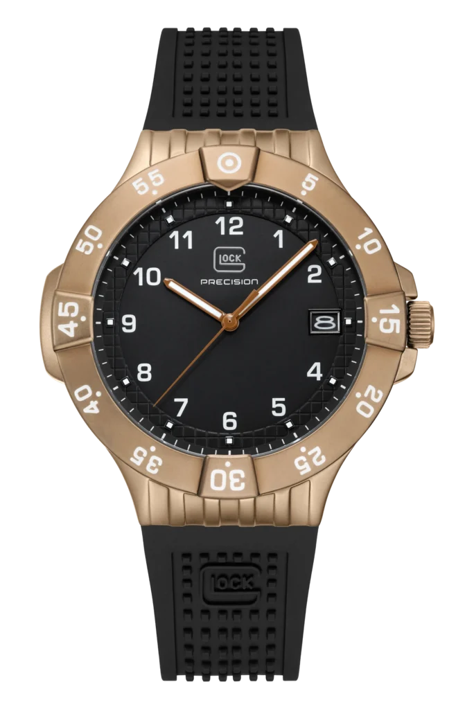 Glock 43mm Coyote Stainless Steel Watch - Argento Jewelry